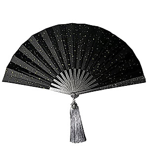 Classical Style 10 Inch Self-Defense Metal Folding Fan Male Silk Cloth Fan Tungsten Steel Alloy Fan Kung Fu Hand Fan For Performance, Dance, Decoration, Festival, Gift.