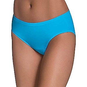 Fruit Of The Loom Women's 6 Pack Comfort Covered Cotton Hipster Panties, Assorted, 5