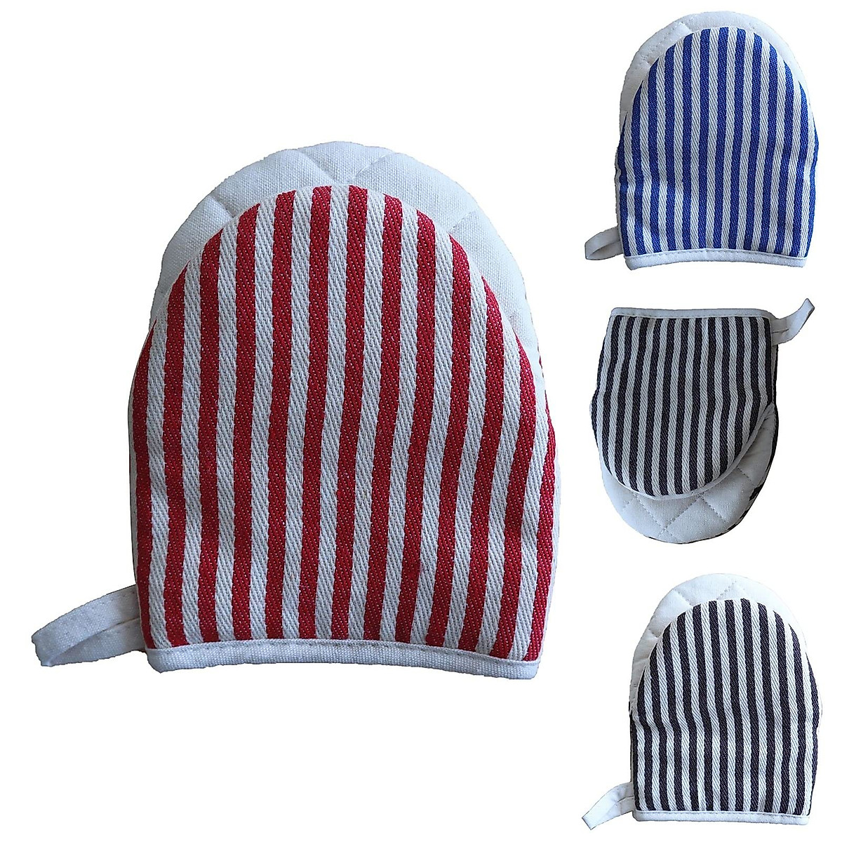 1Pc Oven Glove Super Soft Heat Resistant Cotton Cooking Baking Glove Anti-Scald Pot Holder for Home Baking Glove for Dorm