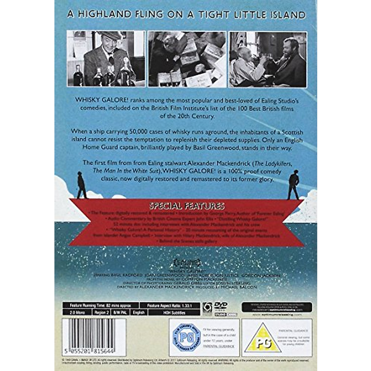 Whisky Galore ( Whisky Galore! ) ( Tight Little Island ) [ NON-USA FORMAT, PAL, Reg.2 Import - United Kingdom ]
