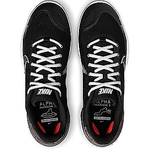 Nike Alpha Huarache Elite 3 Low CK0746-010 Black-White Men's Metal Baseball Cleat 7 US