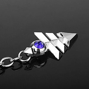 Yu-Gi-Oh Keychain, Key Ring, Pendant auto Parts(Color:Silver)