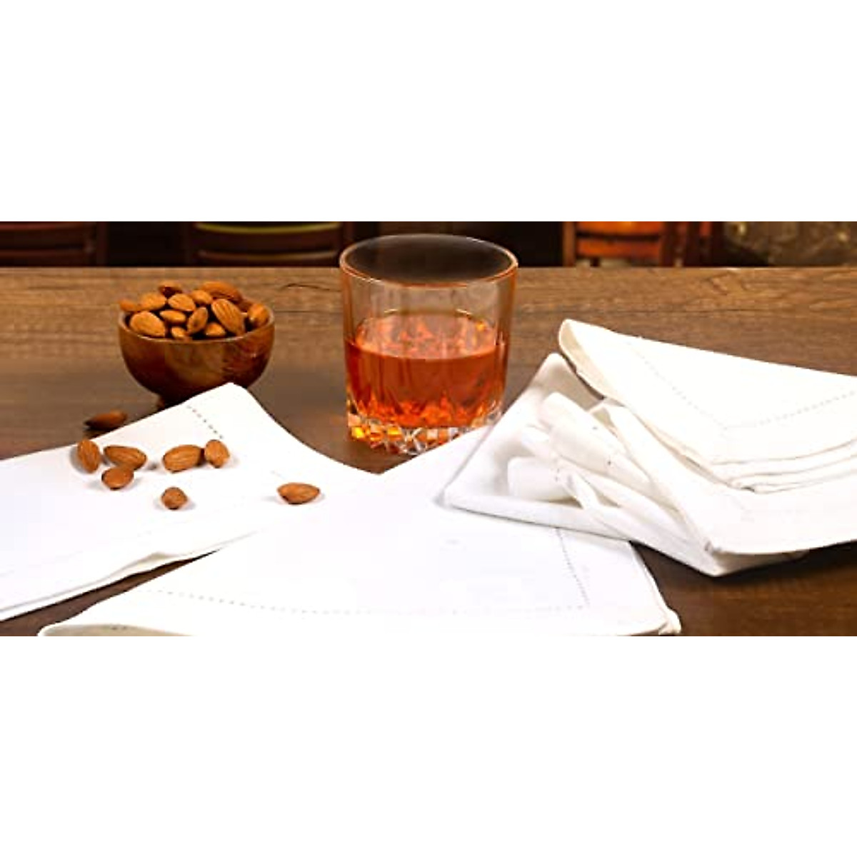 Cloth Napkin in Cotton 10x10 White ,Wedding Napkins,Cocktails Napkins,Fabric Napkins,Cotton Napkins Mitered Corners ,Machine Washable Dinner Napkins Hemstitched,Set of 12