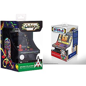 My Arcade Micro Players: Galaga and Dig Dug Mini Arcade Machines