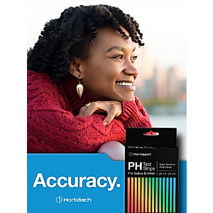 Horbäach PH Test Strips for Urine and Saliva Testing | for Women and Men | 300 Count