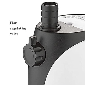 Carefree Fish 133-800GPH Fountain Submersible Pump Adjustable Quiet Aquarium Change Water Pump Tank Circulation Pump for Hydroponics Koi Pond Statuary Outdoor Waterfall