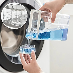 Food Storage Container 3PCS Cereal Container Airtight Keep Dry Pouring Storage Sealed Box 1230ml Laundry Detergent Sub Bottle Bathroom Laundry Powder Container Cereal Dispensers