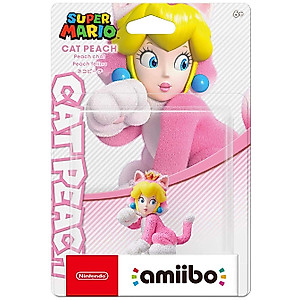 Nintendo amiibo - Cat Peach - Super Mario Series - Nintendo Wii;GameCube;