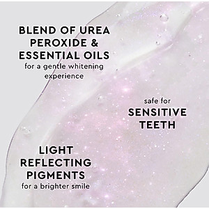 MOON Teeth Whitening Pen, Brush Every Tooth White, On-The-Go Whitener for A Brighter Smile, Gentle on Sensitive Teeth, 30+ Uses, Vegan, Vanilla Mint Flavor