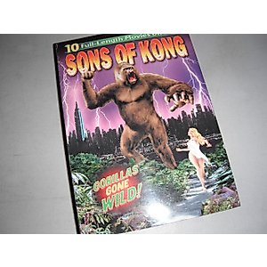 Sons of Kong (The Ape / Bela Lugosi Meets a Brooklyn Gorilla / The Gorilla / The Ape Man / Bride of the Gorilla / The Savage Girl / The White Gorilla / Law of the Jungle / White Pongo / Nabonga)