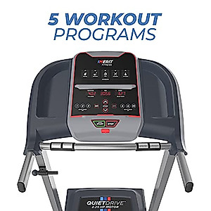 Merit Fitness TR3 Treadmill, Gray