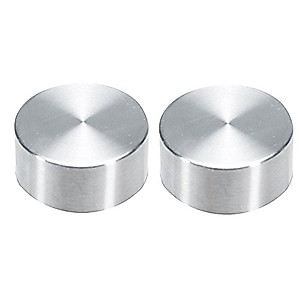 Brieftons Glass Bottles's Lids, Pack of 2 Stainless Steel Caps