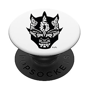 Star Wars Darth Maul Word Play White PopSockets Swappable PopGrip