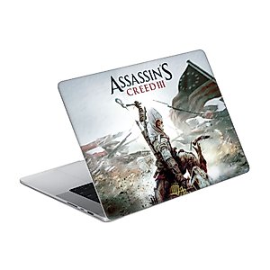 Head Case Designs Officially Licensed Assassin's Creed Game Cover III Graphics Vinyl Sticker Skin Decal Cover Compatible with MacBook Pro 16" A2485