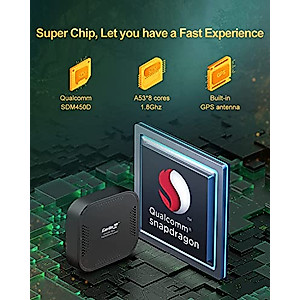 CarlinKit Ai Box CarPlay,Android System+Wireless CarPlay Adapter,Android Auto Wireless 8 Cord,4+64G,4G Cellular,Wireless Android Auto,Built-in Navigation,fit for car from 2017 to Now