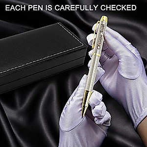 Personalized Pens Custom Engraved Pen with Name, Refillable Medium Refill, Personalized Gifts for Men Women