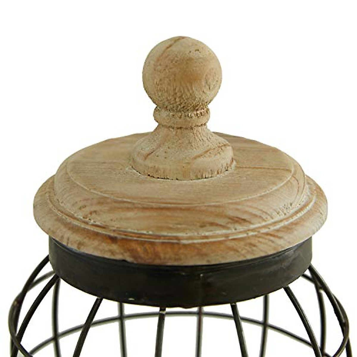 Deco 79 Metal Amphora Decorative Jars, Set of 2 12&quot;, 15&quot;H, Black