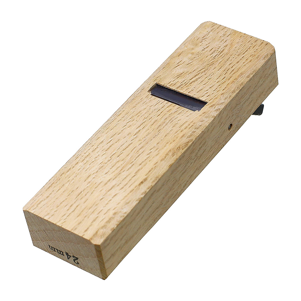 KAKURI Mini Hand Plane for Wood 24mm [Flat Sole] Made in JAPAN, Japanese Small Wood Planer Tool for Woodworking, Chamfer, Detail Work, 4.8 x 1.4 x 1.5 Inches