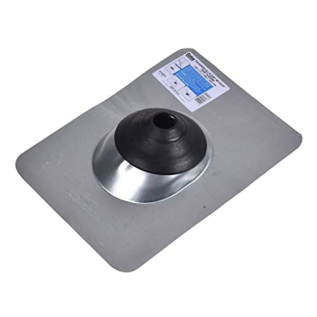 Oatey 11871 No-Caulk Galvanized Steel Roof Flashing, 1.5" - 3" pipe diameter