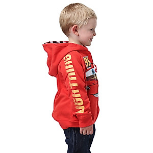 Disney boys Cars '95 novelty hoodies, Red, 3T US