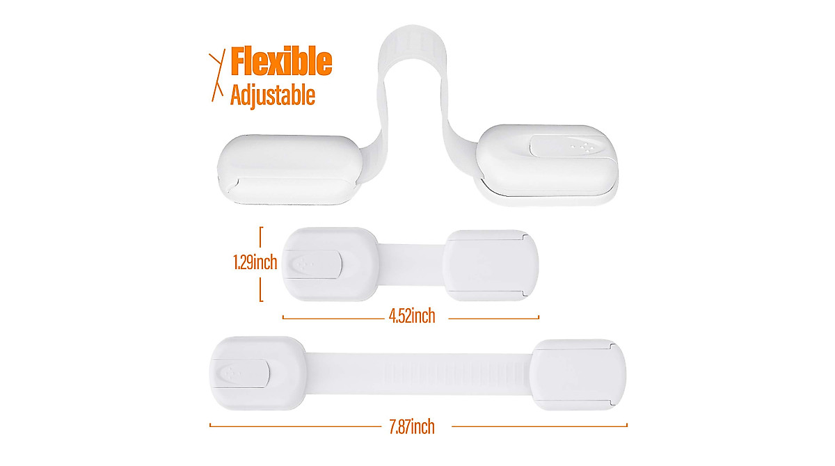 Child Safety Cabinet Locks - Easy Baby Proofing Device