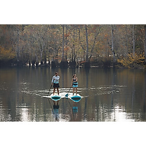 Drift Aero Inflatable Stand Up Paddle Board - SUP Paddle Board & Accessories, Including Pump, Paddle, and More - Native Floral, Adult, 10'8"