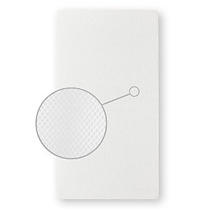 Dream On Me Little Butterflies 6 Inch 2 in 1 Fiber Core Crib&Toddler Bed Mattress|Extra Firm|6 Fiber Core|Lightweight|Greenguard Gold certified|Waterproof Cover|Reversible Design|Made In USA|Infant&Toddler Use