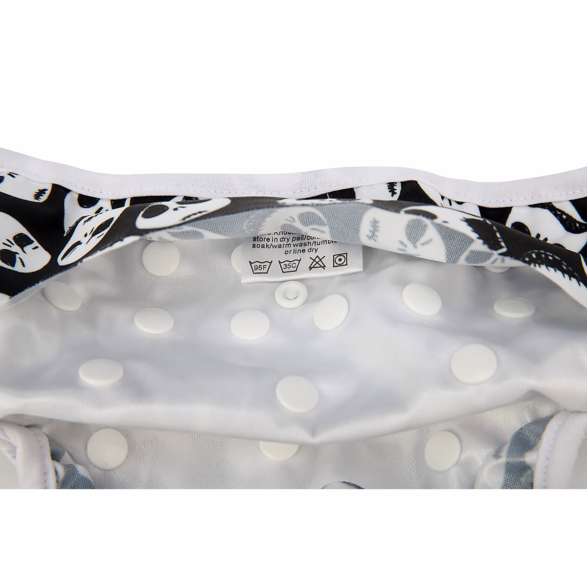 Sigzagor Baby Diaper Cover Nappy One Size 8lbs to 36lbs (Pink Flowers)