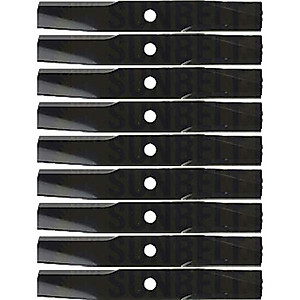 (9 Pack) Premium Medium Lift Replacement XHT Lawn Mower Blade Fits Toro/Wheel Horse 107982 | 14" x 2" / 0.6875" Hole