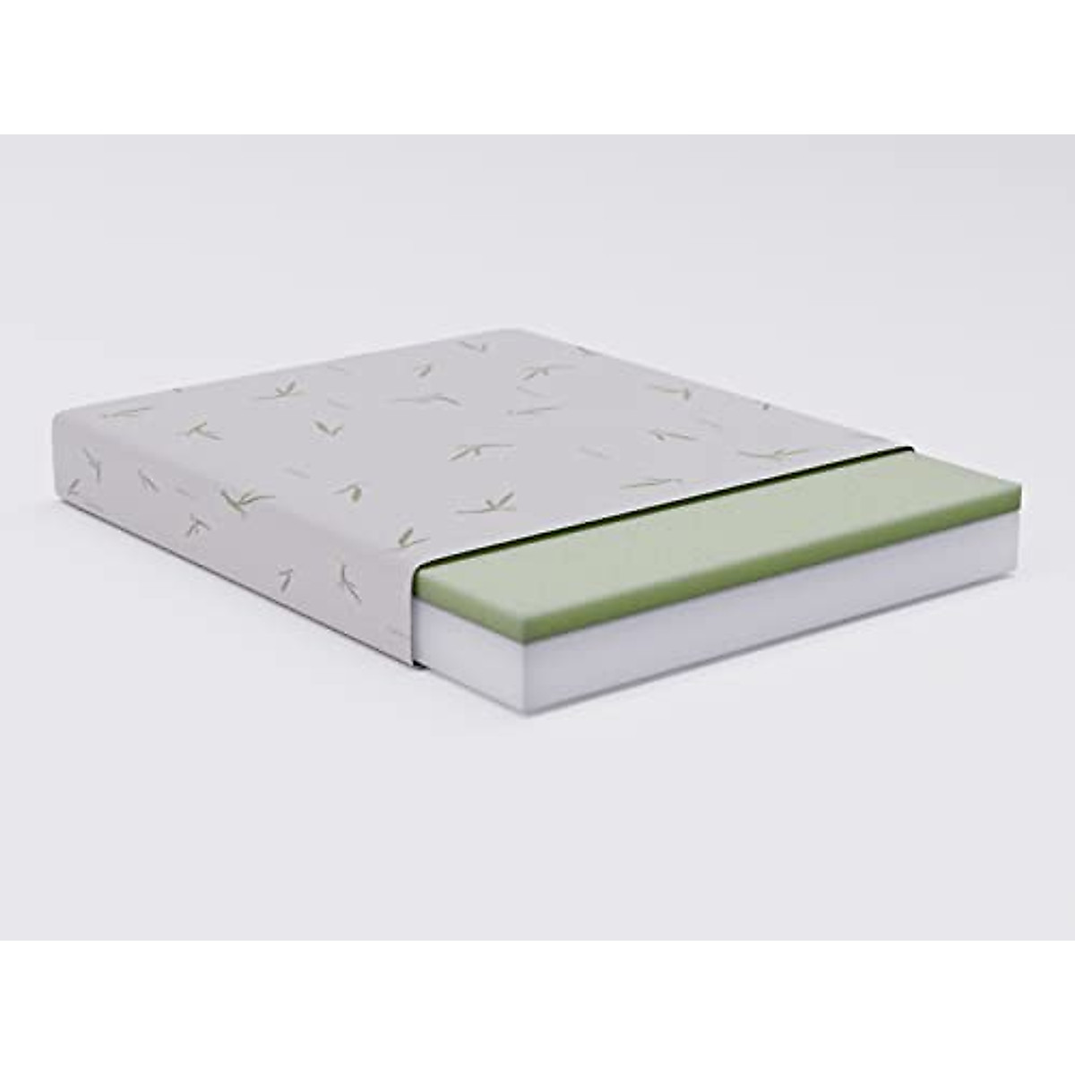 Tulo 10" Medium-Plush Memory Foam Bamboo Pressure Relief Mattress in a Box | Queen Size