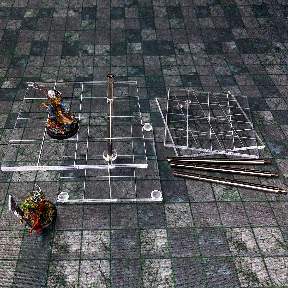 3D Combat Risers – Elite Set | Quick Change Height Feature | Multiple Platforms | Flyer Flight Stand