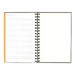 AT-A-GLANCE PLAN.WRITE.REMEMBER. 80620330 Planning Notebook Two Days Per Page, 6 x 9, Gray