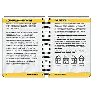 Brain Games - To Go - Forensic Puzzles: Investigate Crime Puzzles - Match DNA and Fingerprints - Decode Clues - Figure Out Who Done It