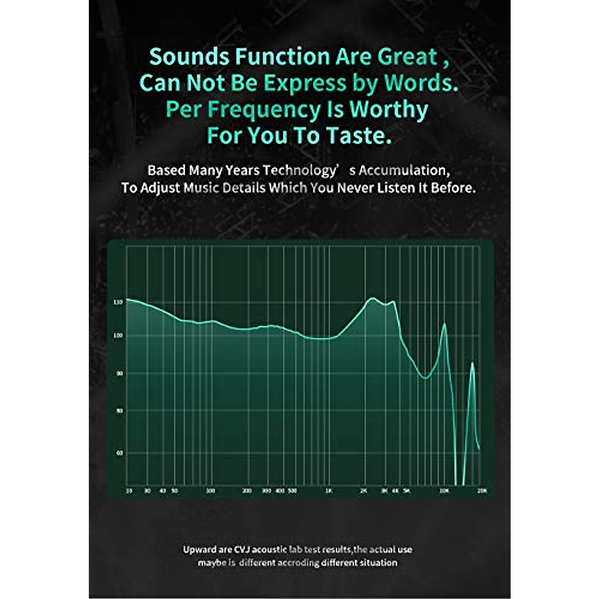 CVJ CSE in-Ear Headphones 1 DD & 1 BA Earphone HiFi Stereo Deep Bass Earbuds with Detachable Cable Noise Isolating Headset with Hybrid Driver for Running, Jogging, Walking (Black Without Mic)