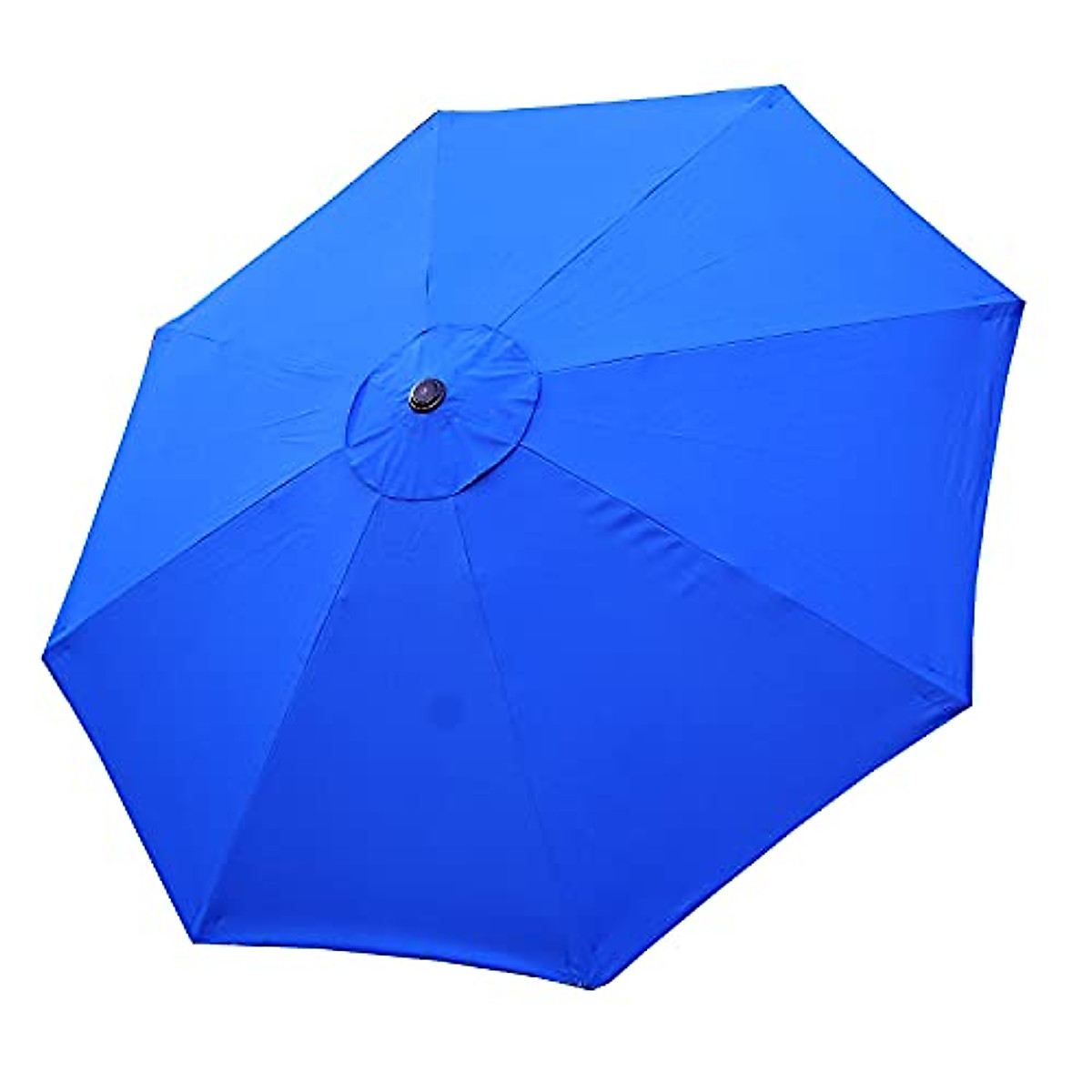BELLRINO DECOR Replacement ROYAL BLUE STRONG & THICK Umbrella Canopy for 9ft 8 Ribs (Canopy Only) (ROYAL BLUE-98)