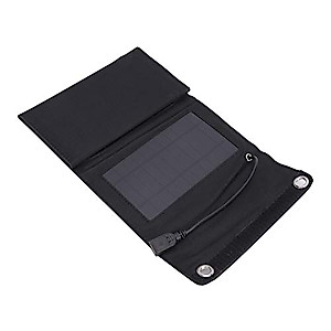 Jeanoko Solar Charger Panel, PET Laminating PVC Surface 20.08x7.48x0.12in Photovoltaic Solar Panel for Mobile Phone Power Bank