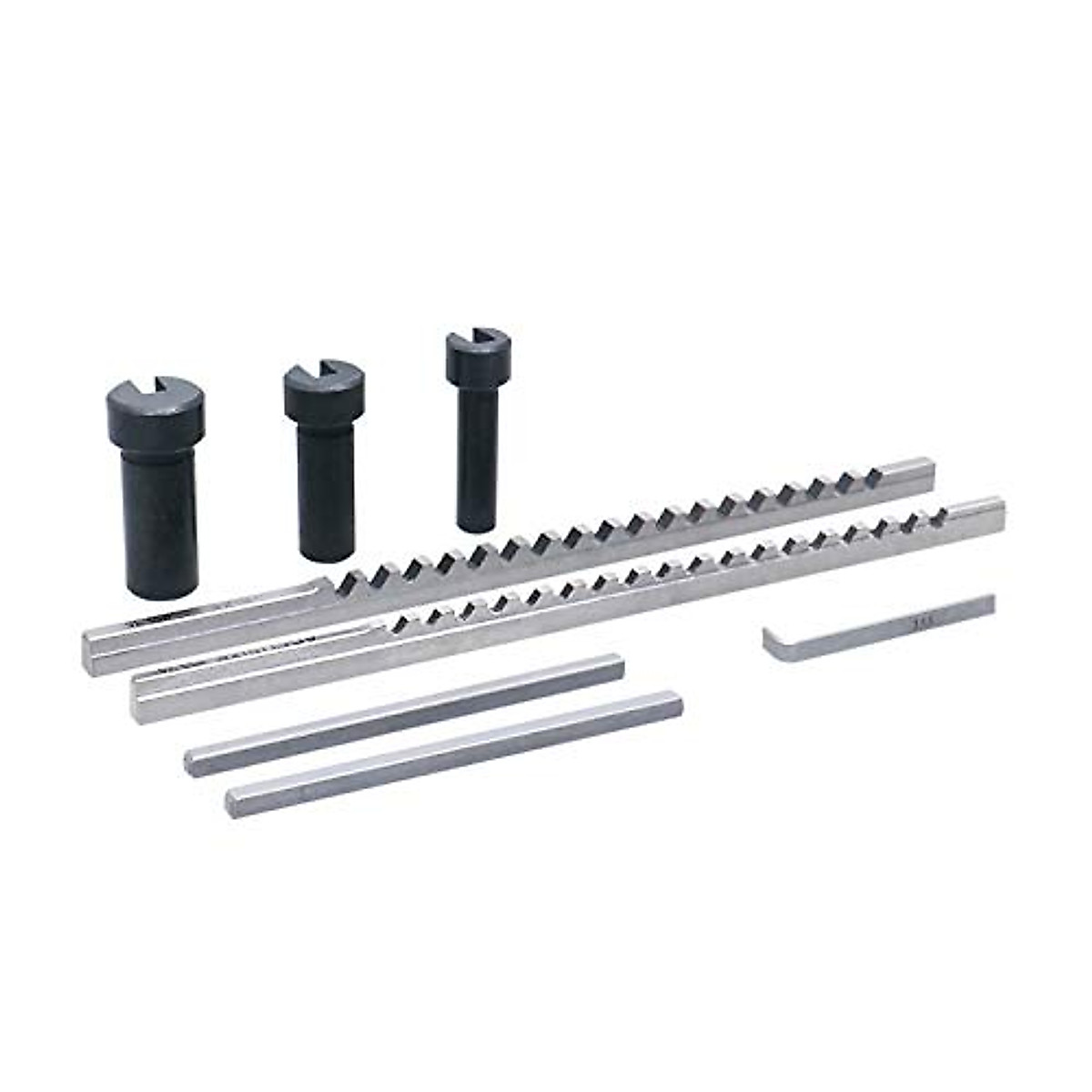 Accusize Industrial Tools No 60 Metric H.S.S. Keyway Broach Sets in Fitted Box, 5100-0060