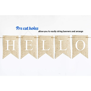 Swanky Party Box | Earth Day Burlap Banner | Earth Day Decorations | Earth Day Sign