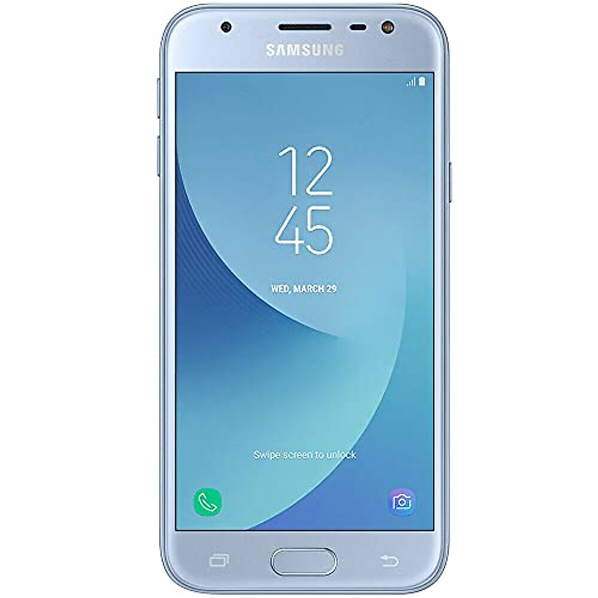 SAMSUNG Galaxy J3 2018 (16GB) J337A - 5.0" HD Display, Android 8.0, 4G LTE AT&T Unlocked GSM Smartphone (Silver)