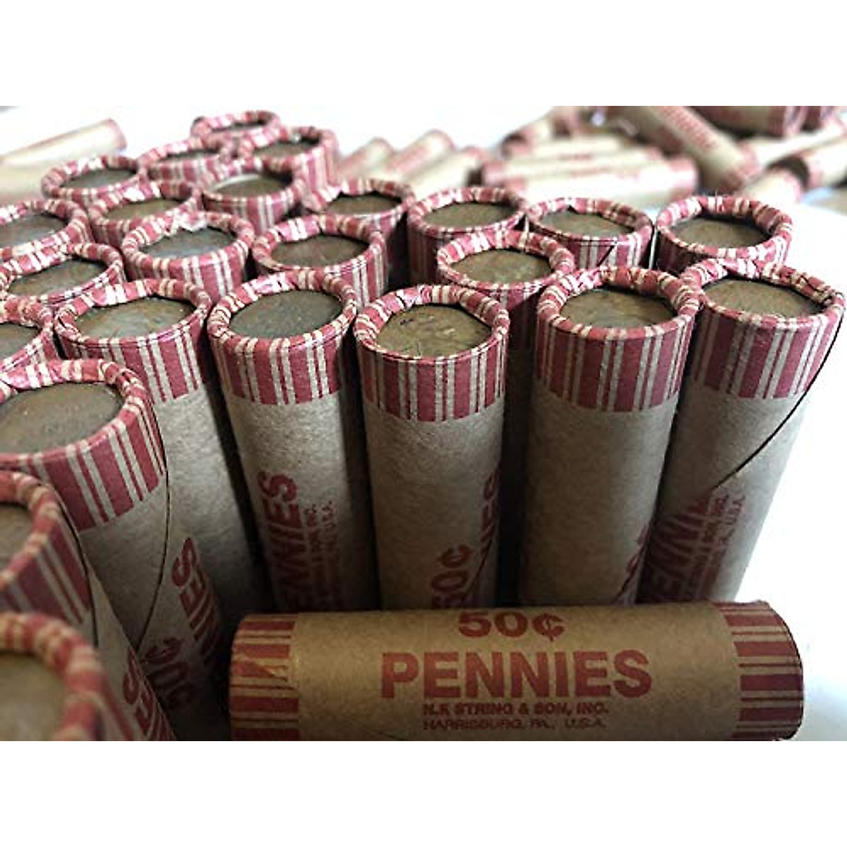 3 Unsearched Shotgun Roll of Lincoln Wheat Cents Pennies - 150 Coins Lot