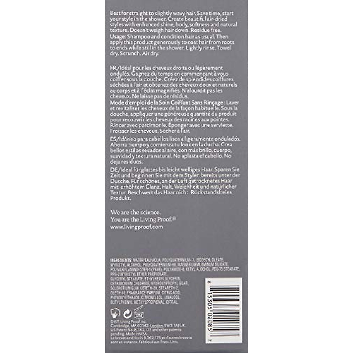 Living proof Perfect hair Day In-Shower Styler, 5 oz