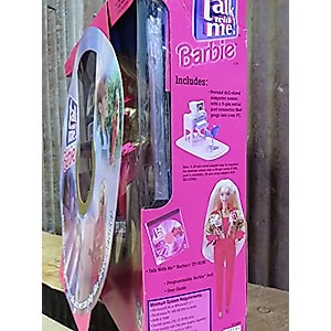 Barbie Talk with Me Doll W Cd ROM & More! (1997) [Toy]