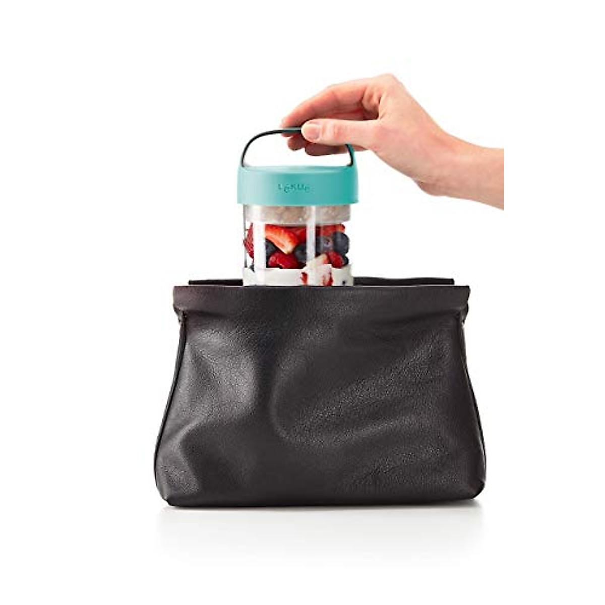 Lekue Food Storage Container, One Size, Turquoise