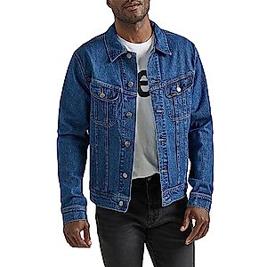 Lee Men's Legendary Classic Rider Jacket, Mid Dark