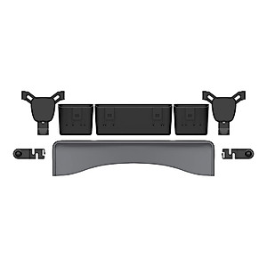 Trend Geo Dual Car Phone Mount with Charger Support Plus Accessories Storage for Tesla Model 3 and Model Y