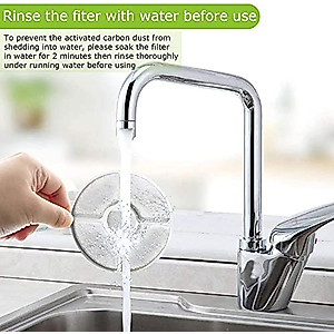 Bonve Pet Water Fountain Replacement Filter Set, 8Pack for 84oz/2.5L Automatic Pet Fountain Cat Water Fountain Dog Water Dispenser