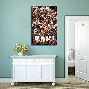 YYUU Gurappura Baki Poster Baki Hanma Poster Baki Poster (18) Canvas Poster Posters for Room Aesthetic Art Poster Print Poster 12x18inch(30x45cm) Unframe-style