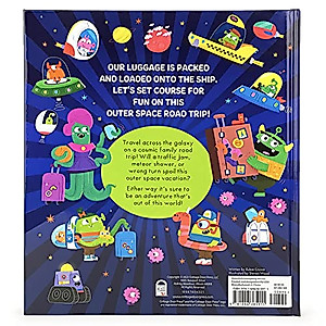 Outer Space Road Trip Zoom & Find - I Spy With My Little Eye Kids Search, Find, and Seek Activity Book, Ages 3-8