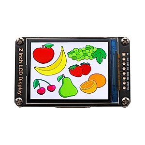 xicoolee 2inch LCD IPS Screen Display Module,Support 65K Colors, 240x320 Resolution Internal ST7789V Driver, Adopting 4-Wire SPI Interface, LCD Monitor