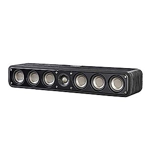 Polk Audio Signature Series S35 Center Channel Speaker (6 Drivers), Surround Sound, Power Port Technology, Detachable Magnetic Grille (Discontinued by Manufacturer)